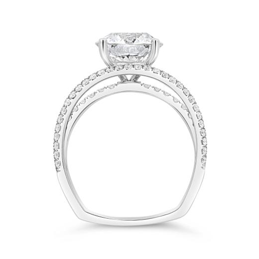 Charmed By Richard Calder Lab Grown 4.27CTW Diamond Ring in 14K White ...